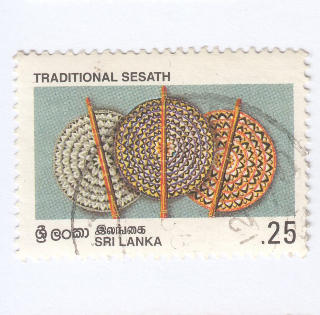 POSTAGE STAMP – SRI LANKA – 1995 – HANDICRAFTS - MUDRAMUNI